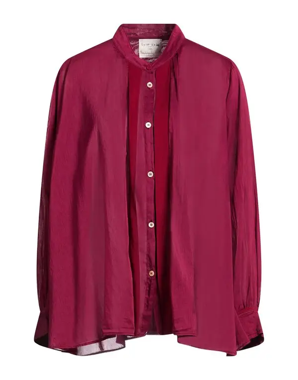 Forte_forte Cotton And Silk Shirt In Red - 52% Off | Editorialist