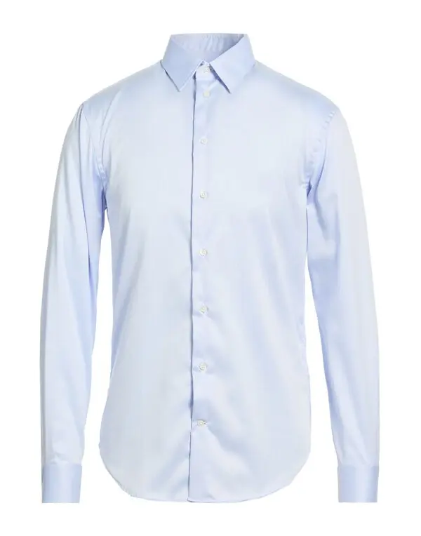 Emporio Armani Shirt Size Cotton, Elastolefin - Blue