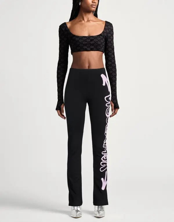 DISCLAIMER Flared Jersey Pants