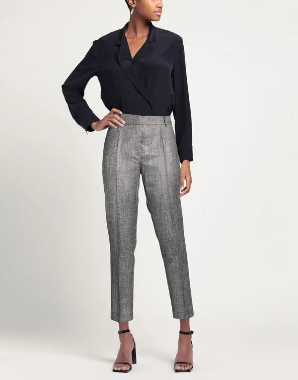PUROTATTO Tapered Houndstooth Pants