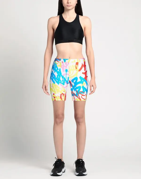 CHIARA FERRAGNI Multicolor Graffiti Print Cycling Shorts