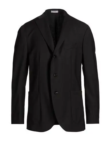 Boglioli Blazer Midnight Size Wool, Polyester, Elastane - Black
