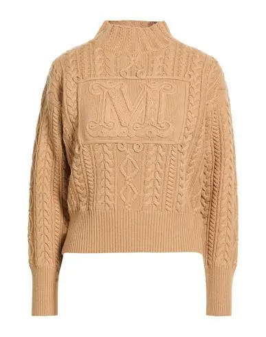 Max Mara Wool And Cashmere Turtleneck - Beige
