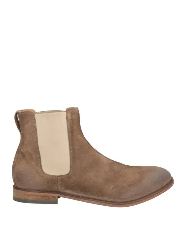 Moma Ankle Boots In Leather - Grey
