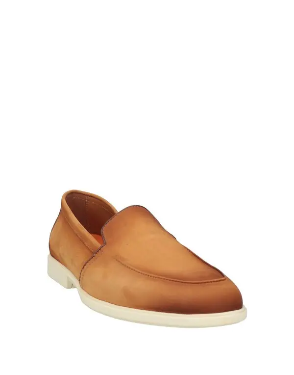 Santoni Leather Loafers