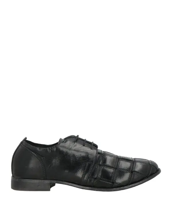 Moma Lace-up Derby Shoes - Black