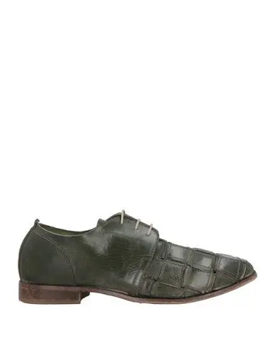 Moma Lace-up Derby Shoes - Green