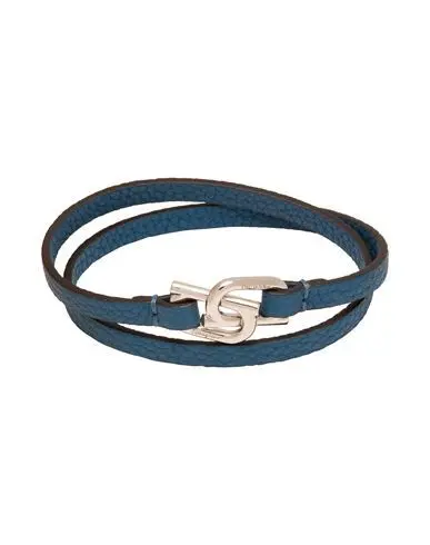 FERRAGAMO Leather Bracelet - Blue