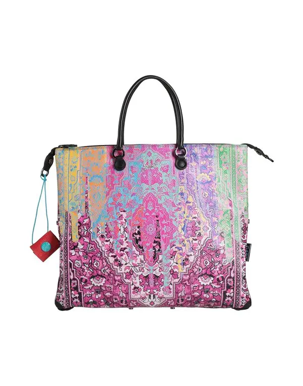 GABS Pebbled-leather Tote - Pink