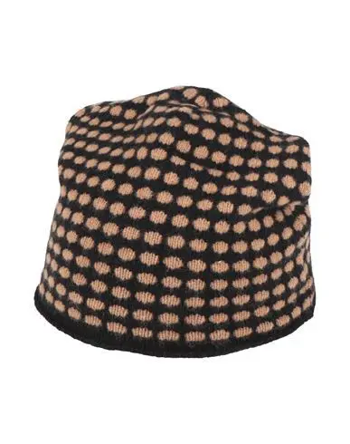 KANGRA Wool Polka-dot Beanie - Beige