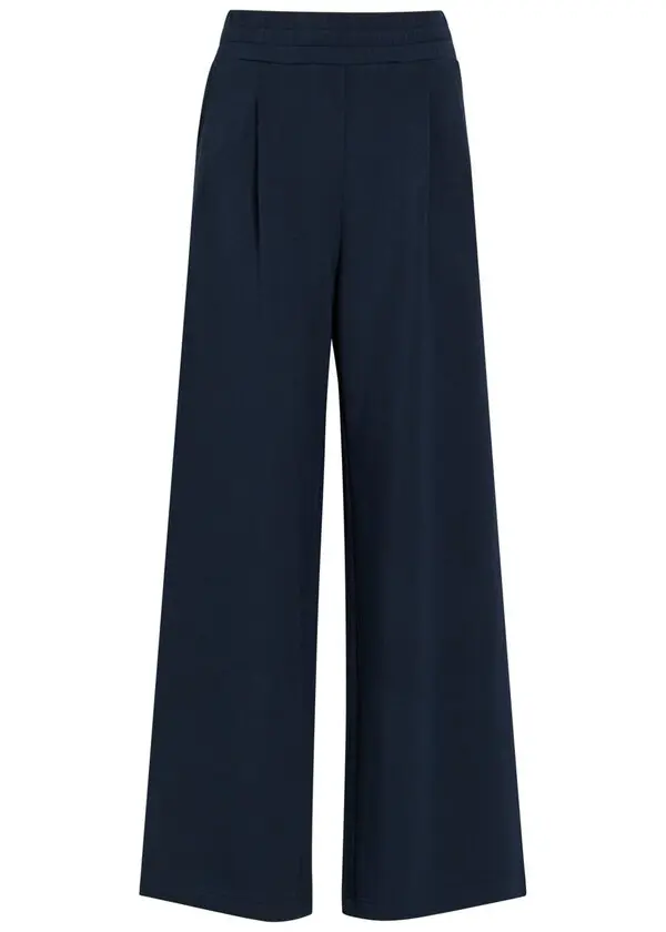 Varley Stretch-jersey Wide-leg Sweatpants