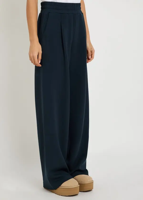 Varley Stretch-jersey Wide-leg Sweatpants