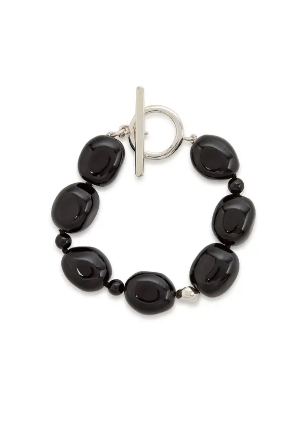Agmes Dara Beaded Bracelet - Black