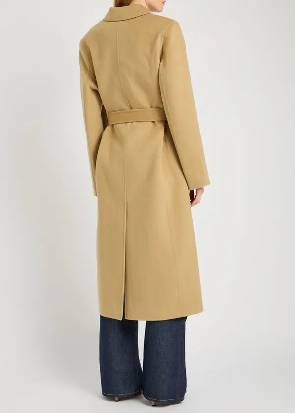Acne Studios Double-breasted Wool-blend Trench Coat