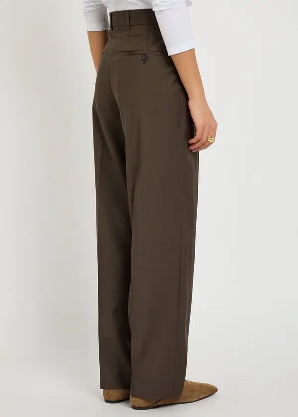TOTEME Straight-leg Wool Trousers