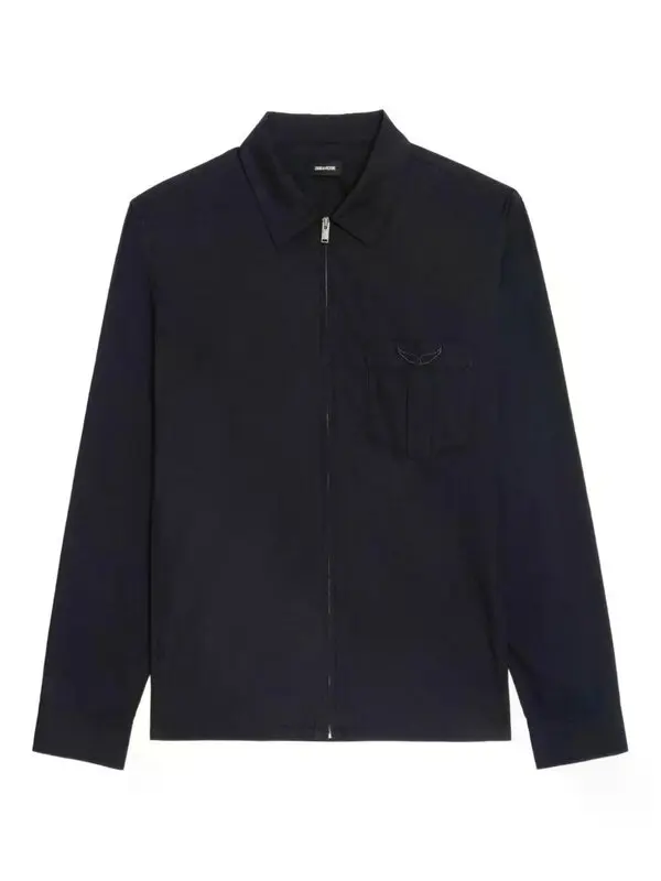 Zadig&Voltaire Zip Pocket Shirt - Black