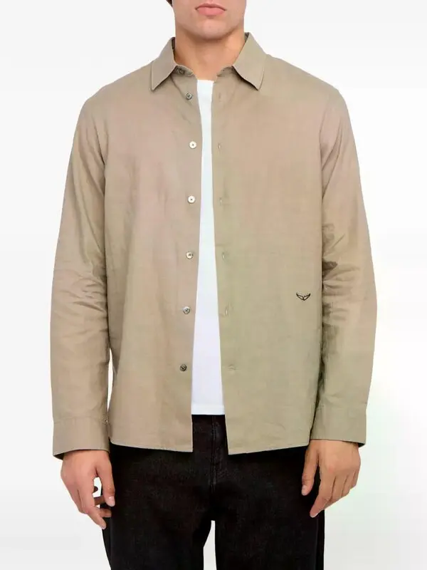 Zadig&Voltaire Sid Button Shirt