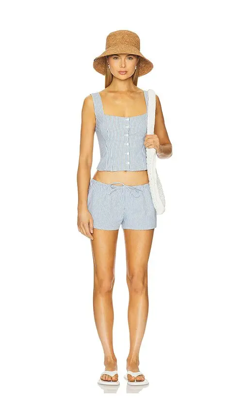 MONTCE Mandy Tank Top - Blue