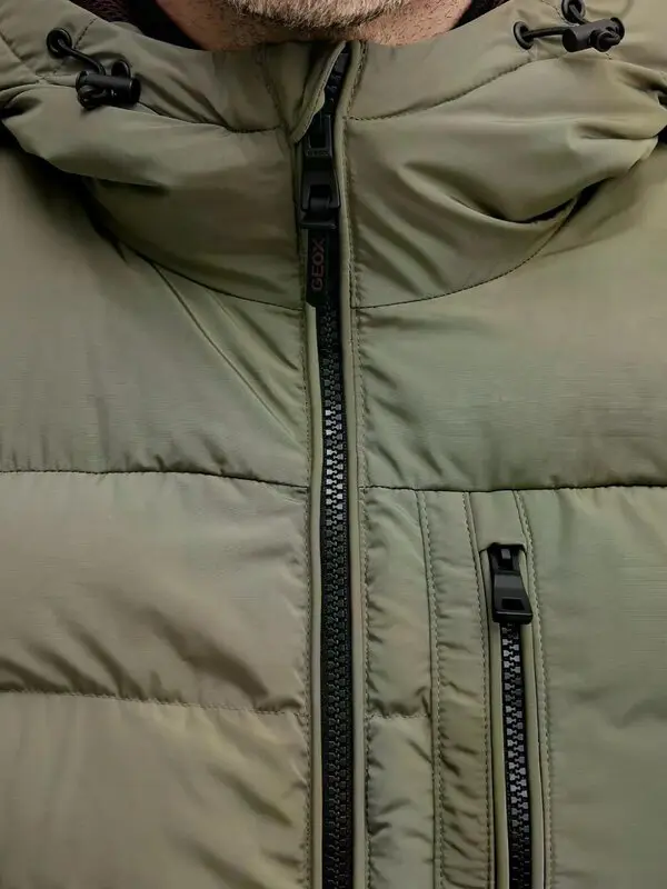 Geox Padded Jacket With Zip Pockets