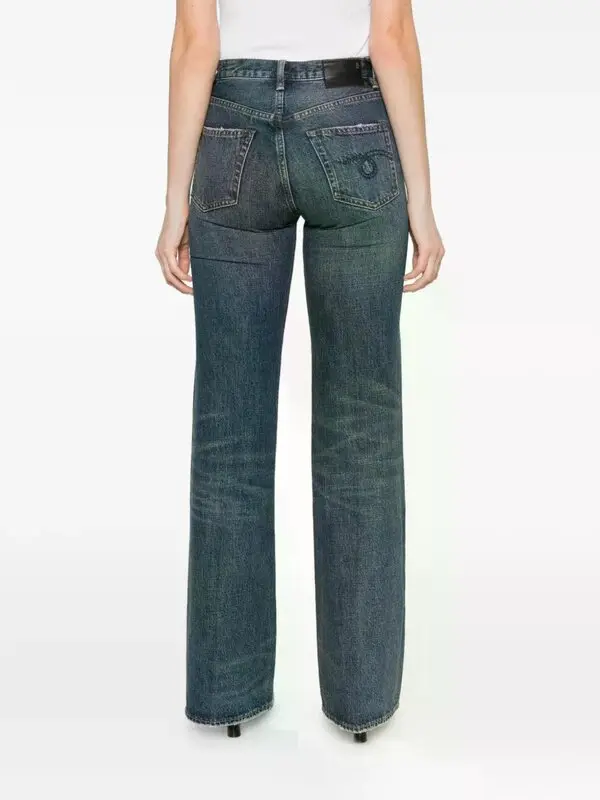 R13 Raw-cut Jeans