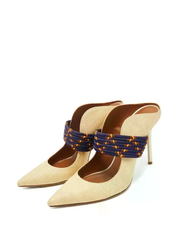 MALONE SOULIERS Raffia Cord Pumps