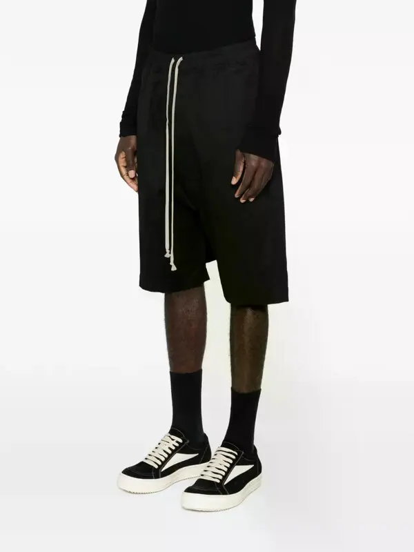 Rick Owens Drawstring Drop-crotch Shorts