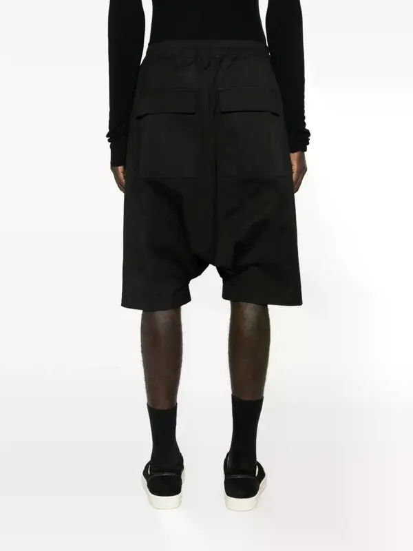 Rick Owens Drawstring Drop-crotch Shorts