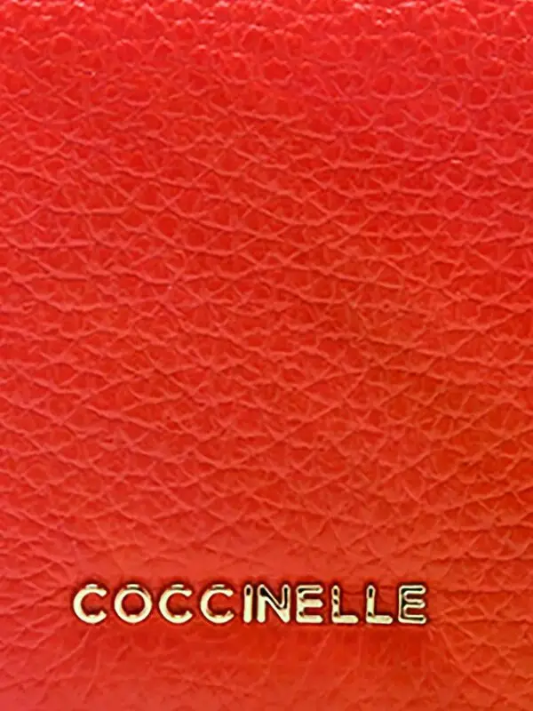 COCCINELLE Metallic Flap Wallet