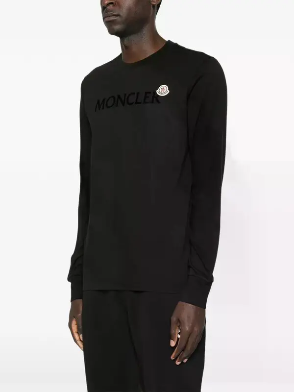 Moncler Logo-plaque Long-sleeve T-shirt