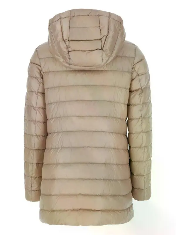 Moncler Hooded Quilted Coat