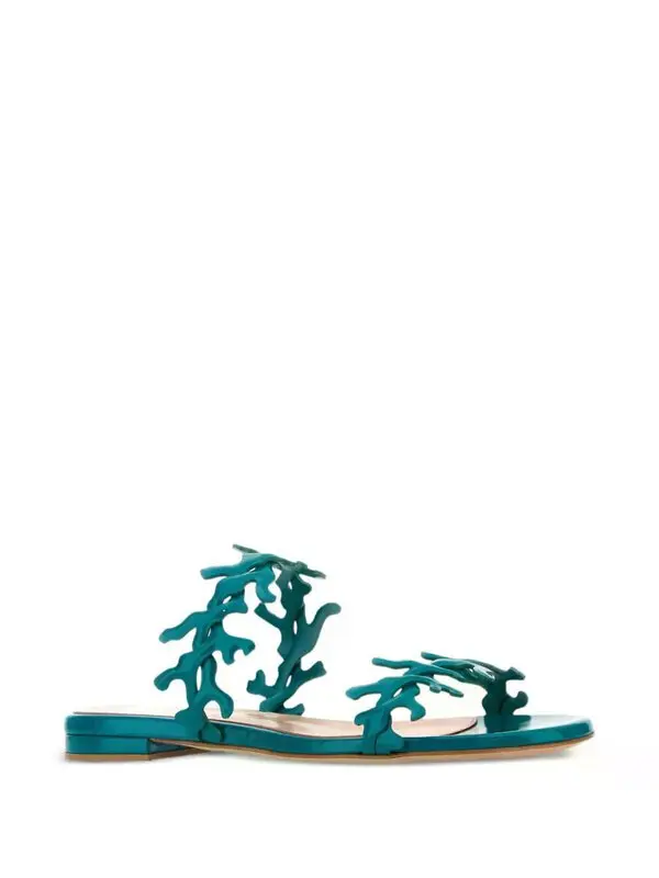 GIANVITO ROSSI Ocean Leather Sandals