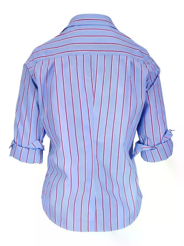Frank & Eileen Barry Striped Cotton Shirt
