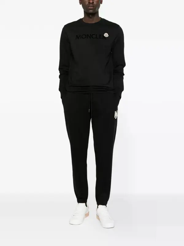 Moncler Logo Track Pants - Black
