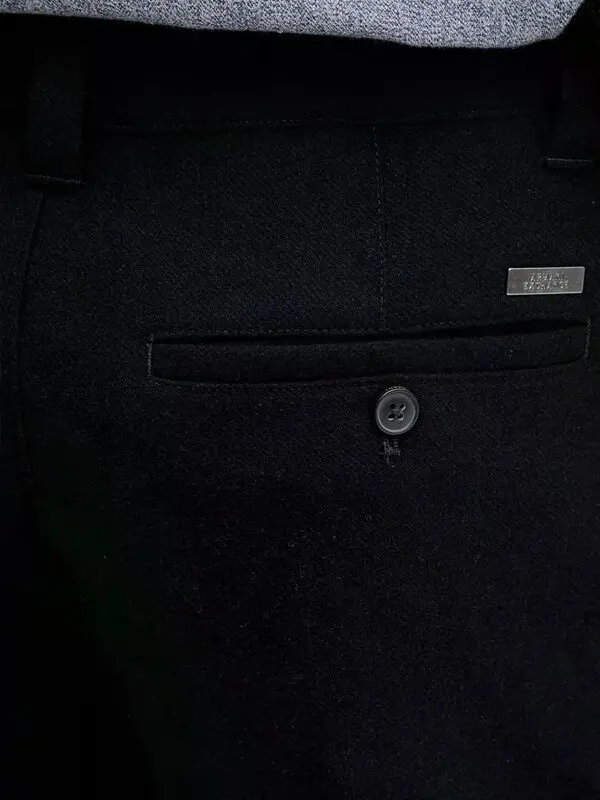 Armani Exchange Logo-plaque Trousers