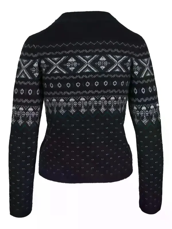 Vince Fair Isle Crew-neck Sweater