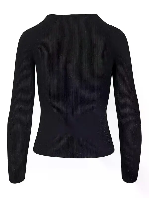 Vince Long-sleeve Ribbed Knit Top