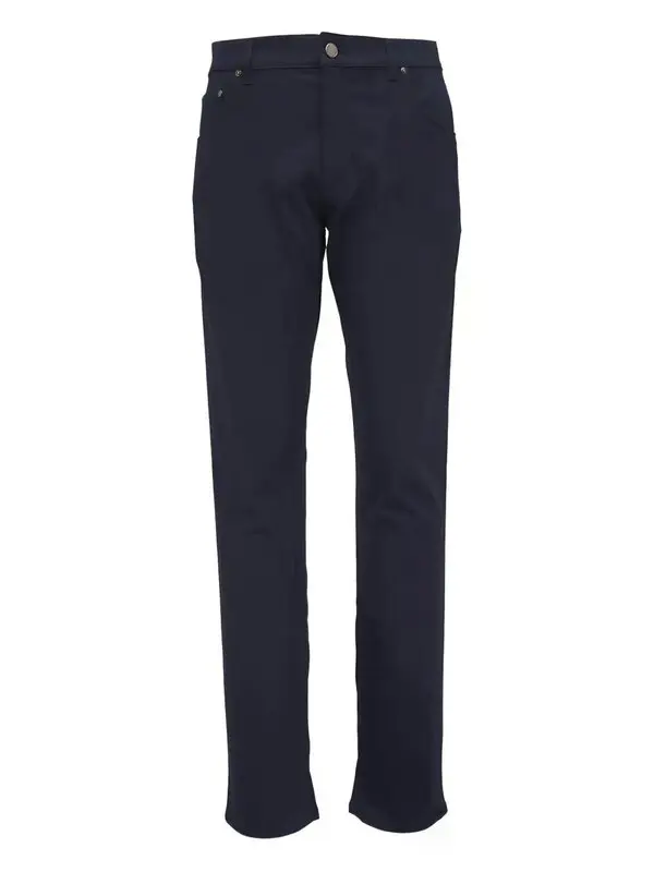 PT TORINO Buttoned Trousers - Blue