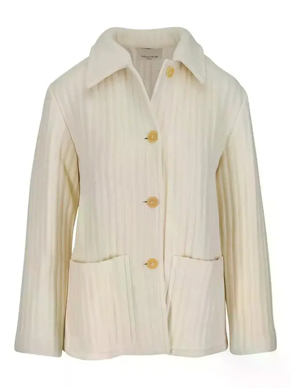 Lafayette 148 New York Buttoned Collared Jacket