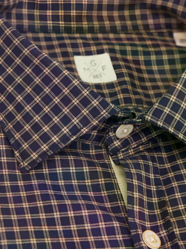 GMF965 Checked-pattern Shirt