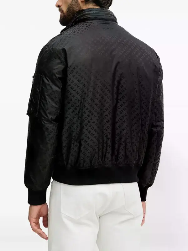 Armani Exchange Logo-print Padded Jacket