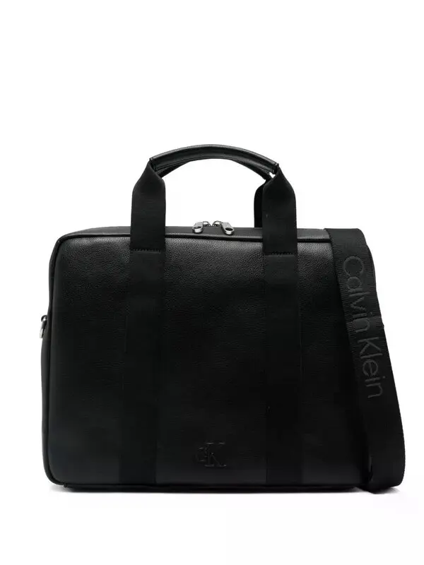 Calvin Klein Zip-fastening Laptop Bag - Black