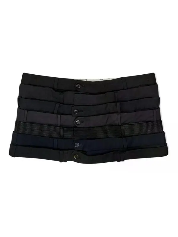 HODAKOVA Multi-layer Mini Skirt