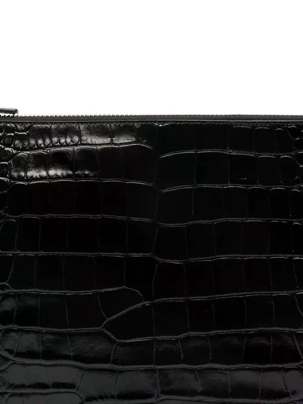 TOM FORD Textured Zip-closure Clutch