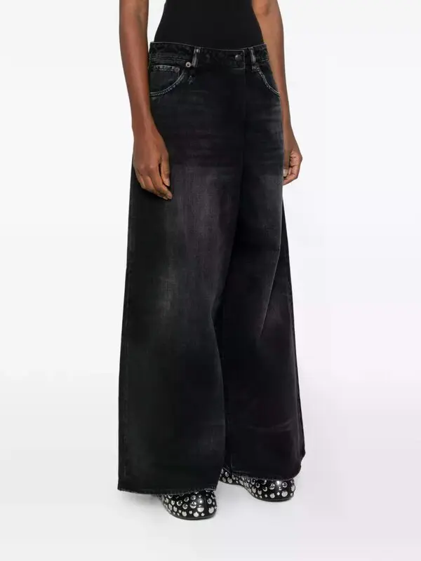 R13 Nico Wide Leg Jeans