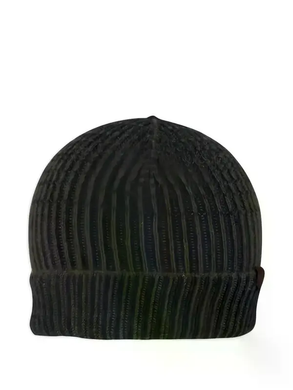 MAURIZIO BALDASSARI Ribbed Beanie - Green