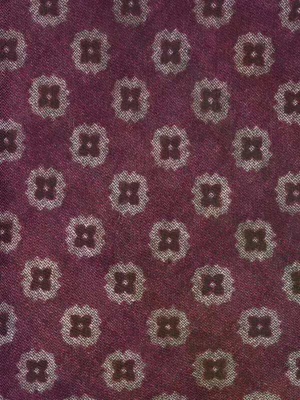 PAOLO ALBIZZATI Patterned Wool Neck Tie