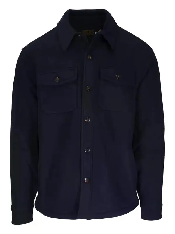 Faherty Brand Range Buttoned Pocket Overshirt