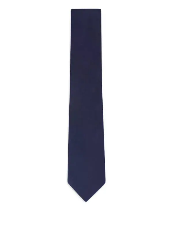 Eton Twill Silk Necktie - Blue