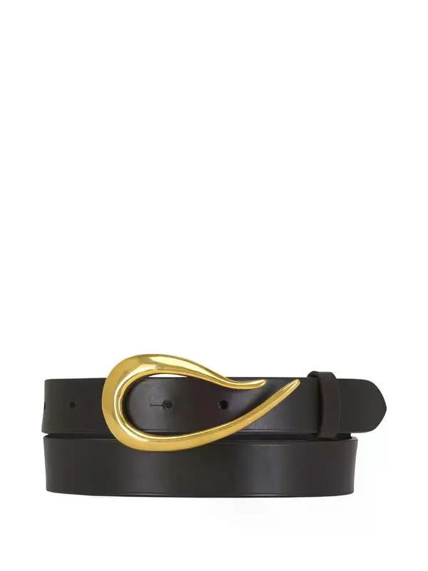 TWP Dakota Buckle Belt - Brown