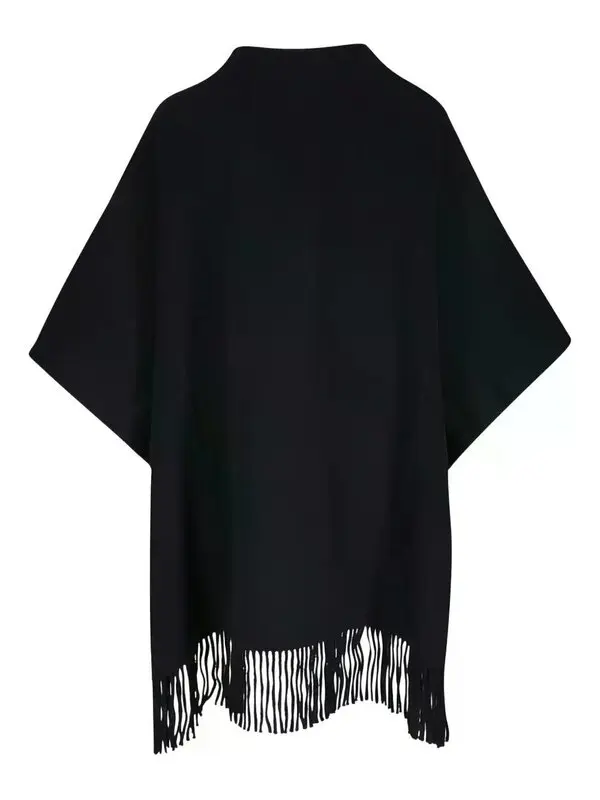 Lafayette 148 New York V-neck Fringe Coat